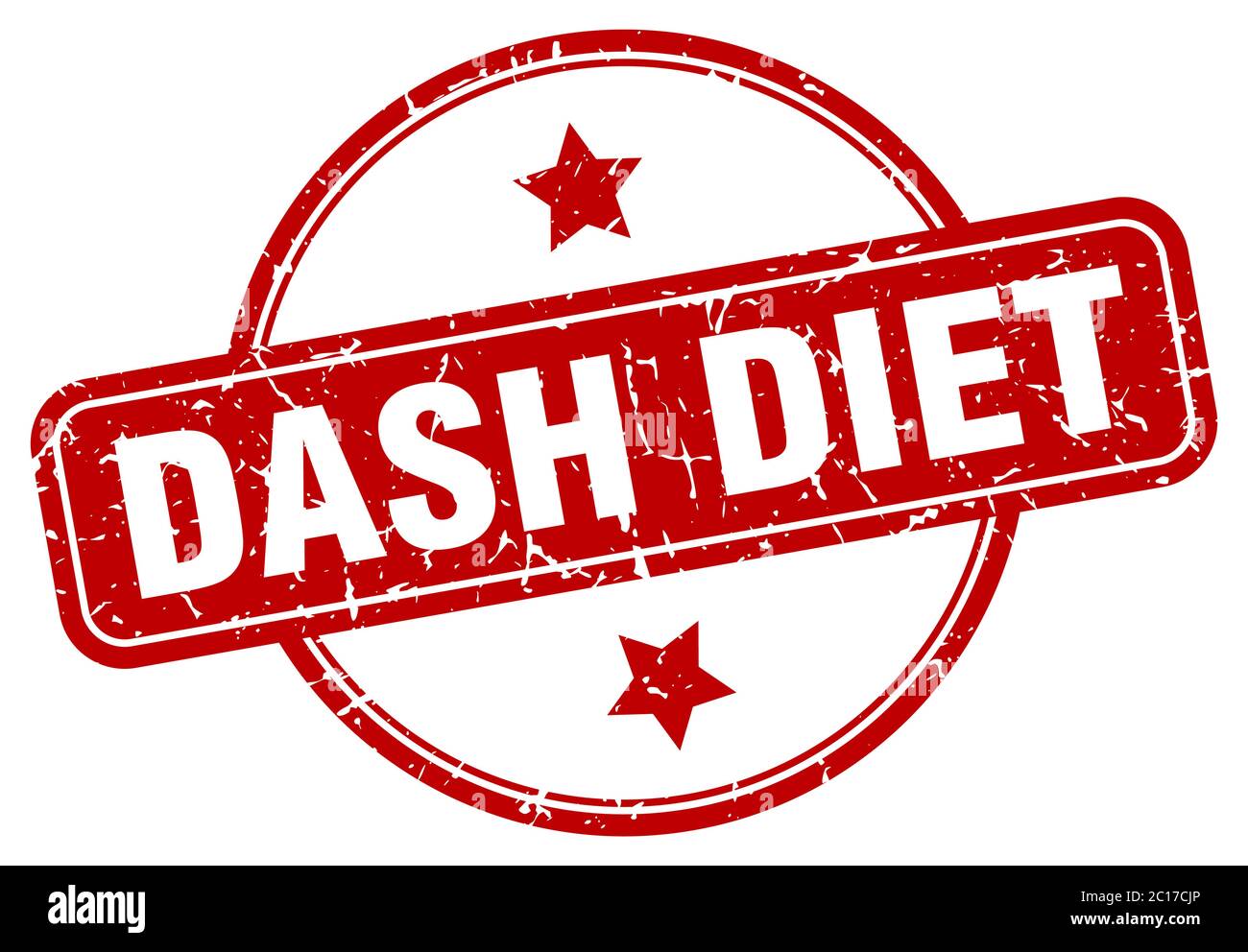dash diet grunge stamp. dash diet round vintage stamp Stock Vector ...