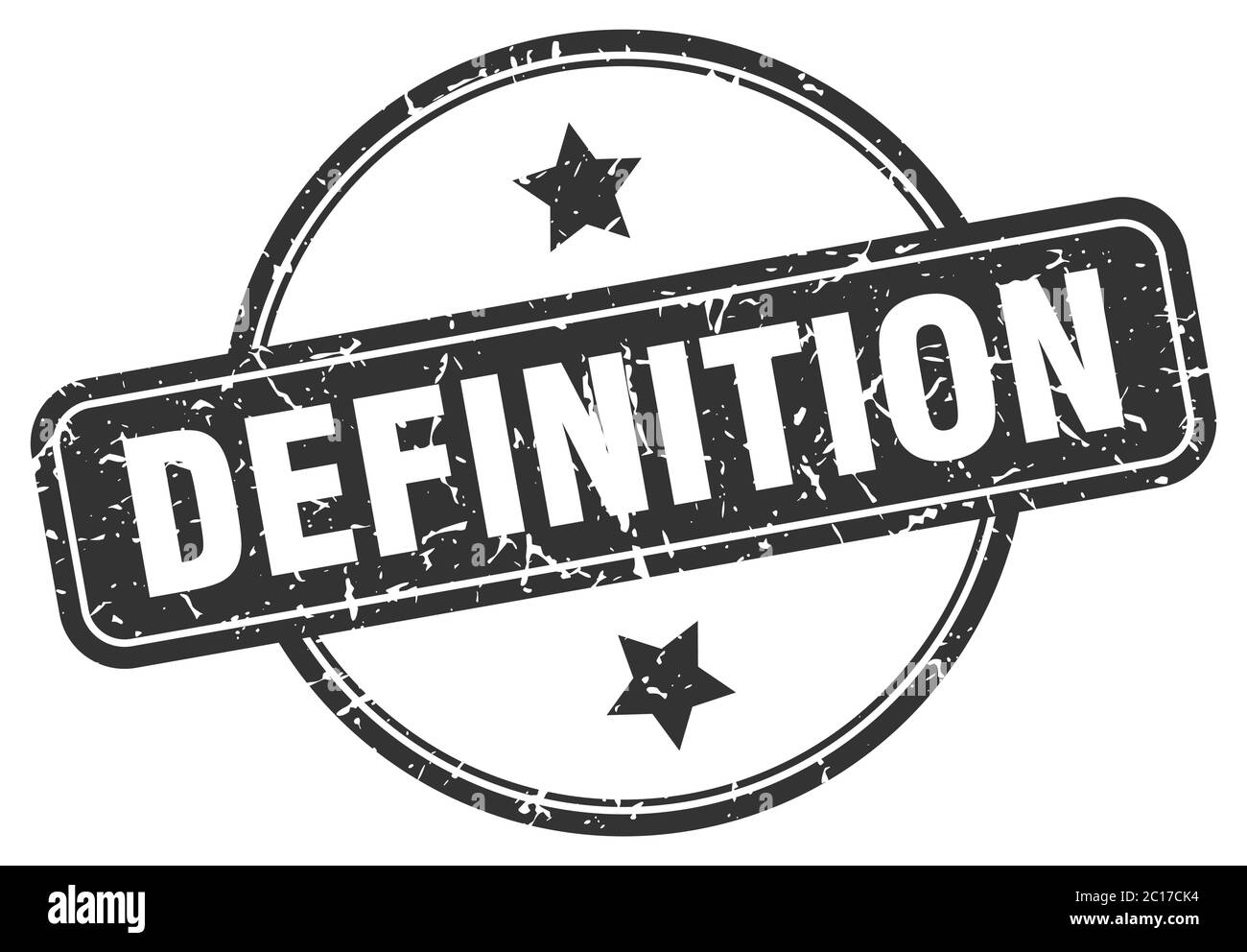 Definition stamp Black and White Stock Photos & Images - Alamy