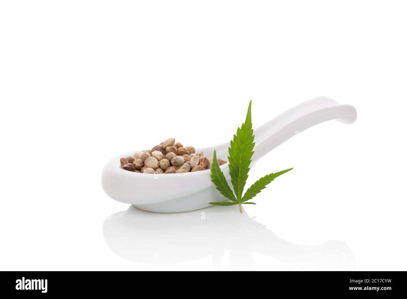 Cannabis plant leaves in Cut Out Stock Images & Pictures - Alamy