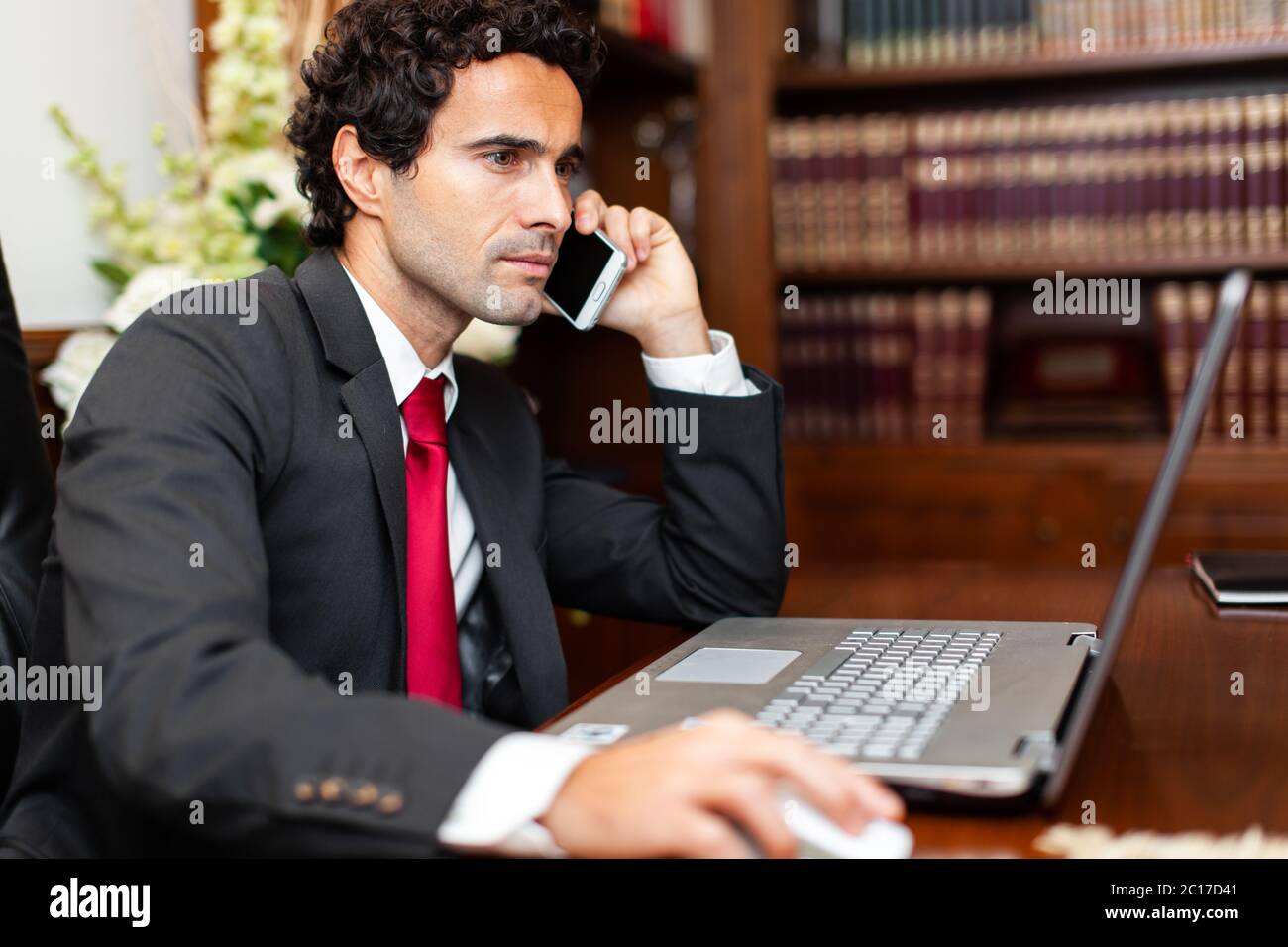Handsome lawyer hi-res stock photography and images - Alamy