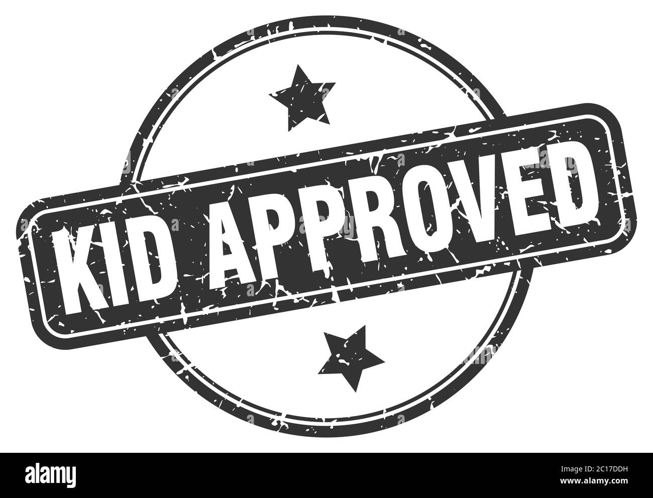 Kid approved seal hi-res stock photography and images - Alamy