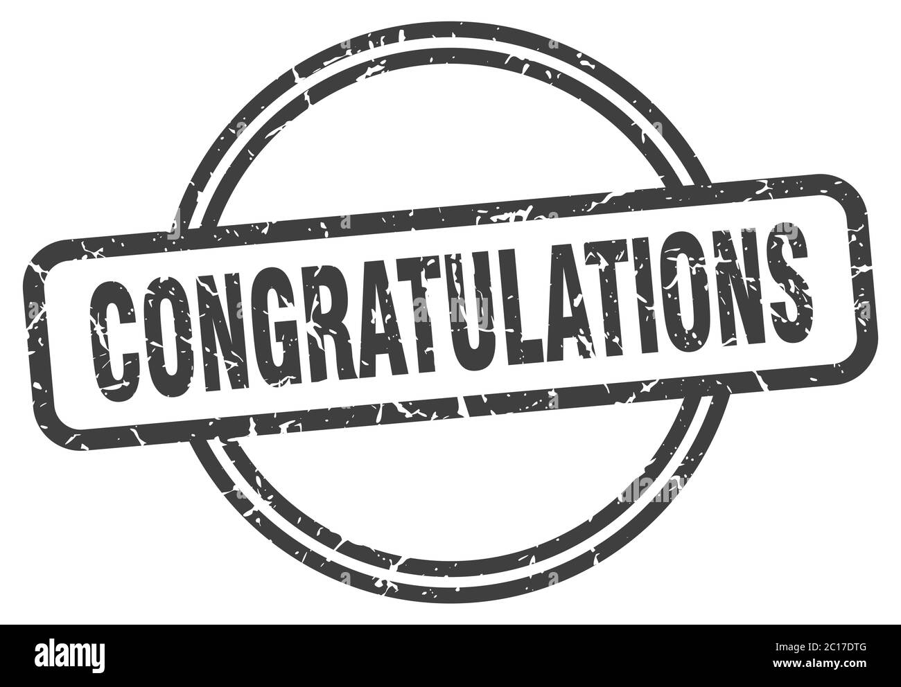 congratulations grunge stamp. congratulations round vintage stamp Stock ...