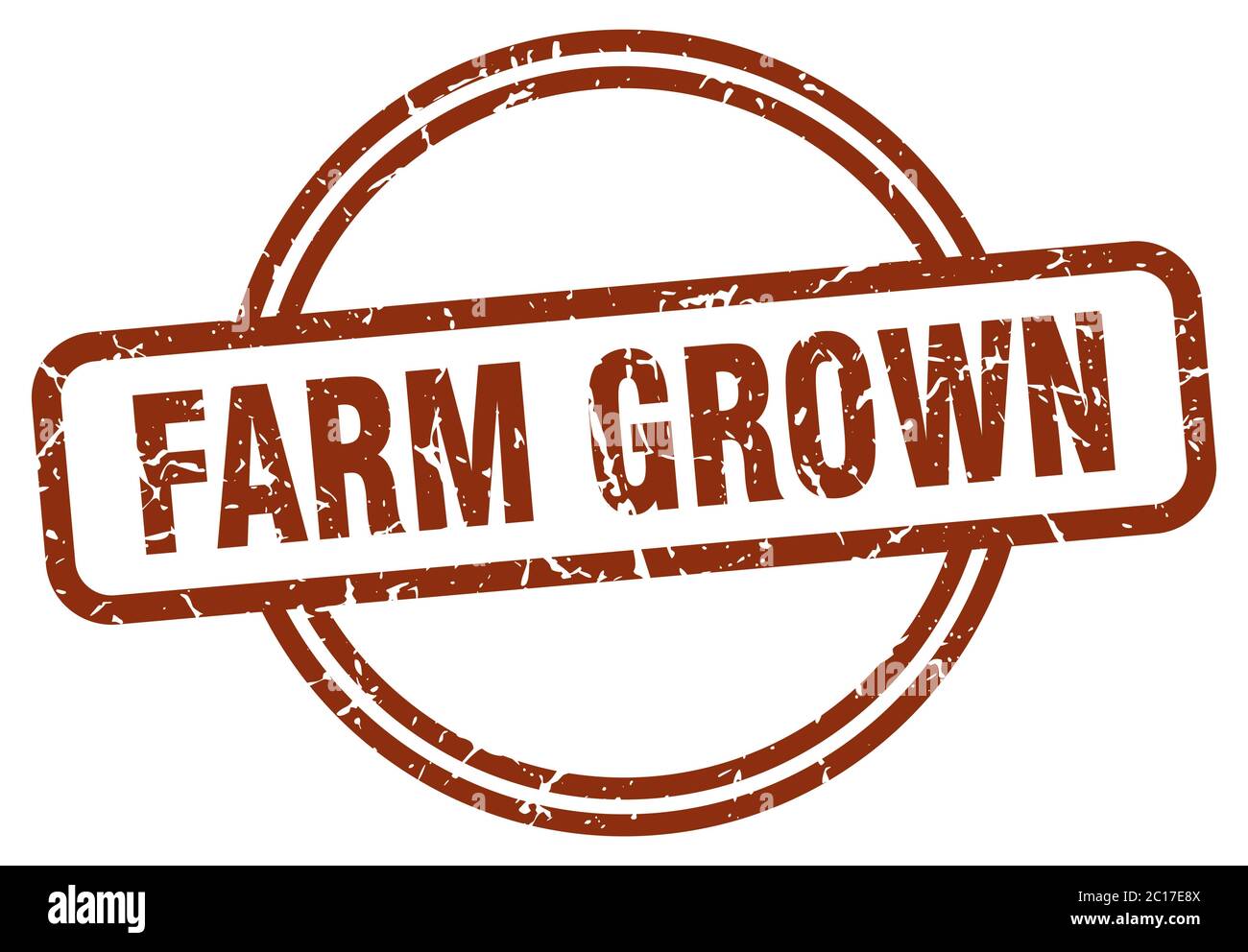 farm grown grunge stamp. farm grown round vintage stamp Stock Vector Image & Art - Alamy