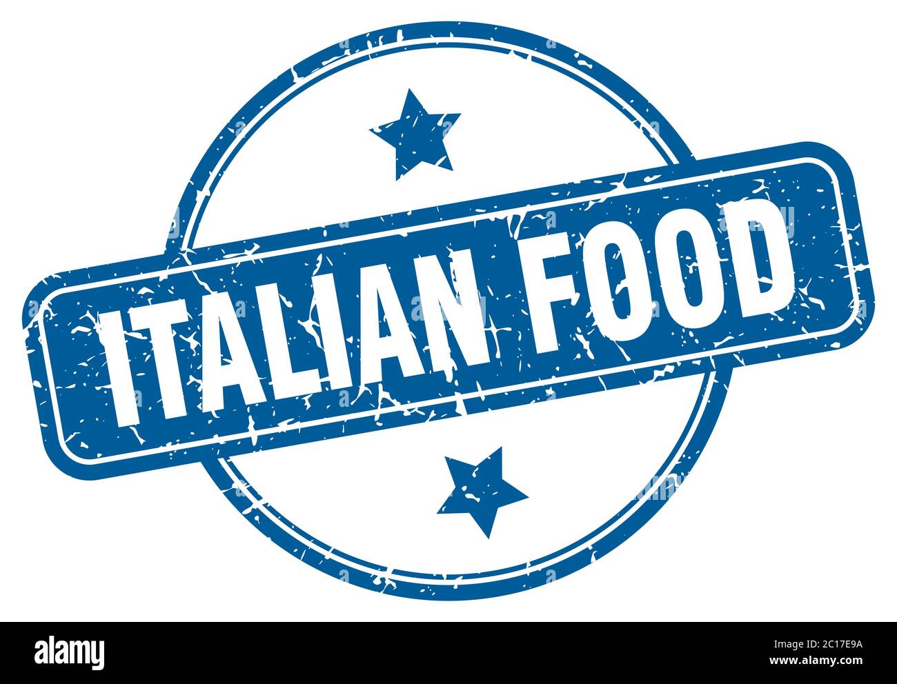 italian food grunge stamp. italian food round vintage stamp Stock ...
