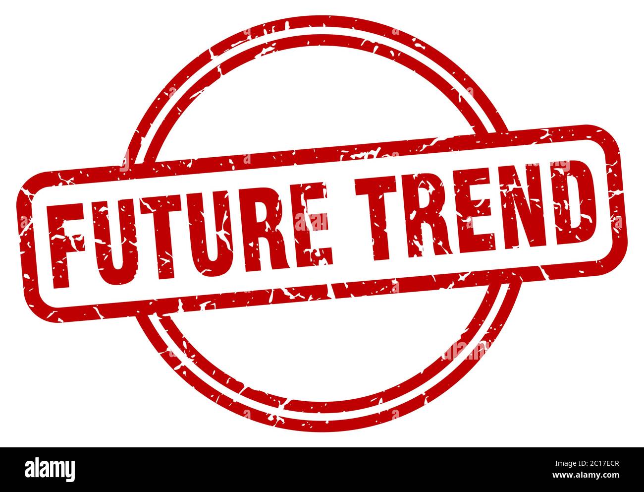 Future stamp round vintage Stock Vector Images - Alamy