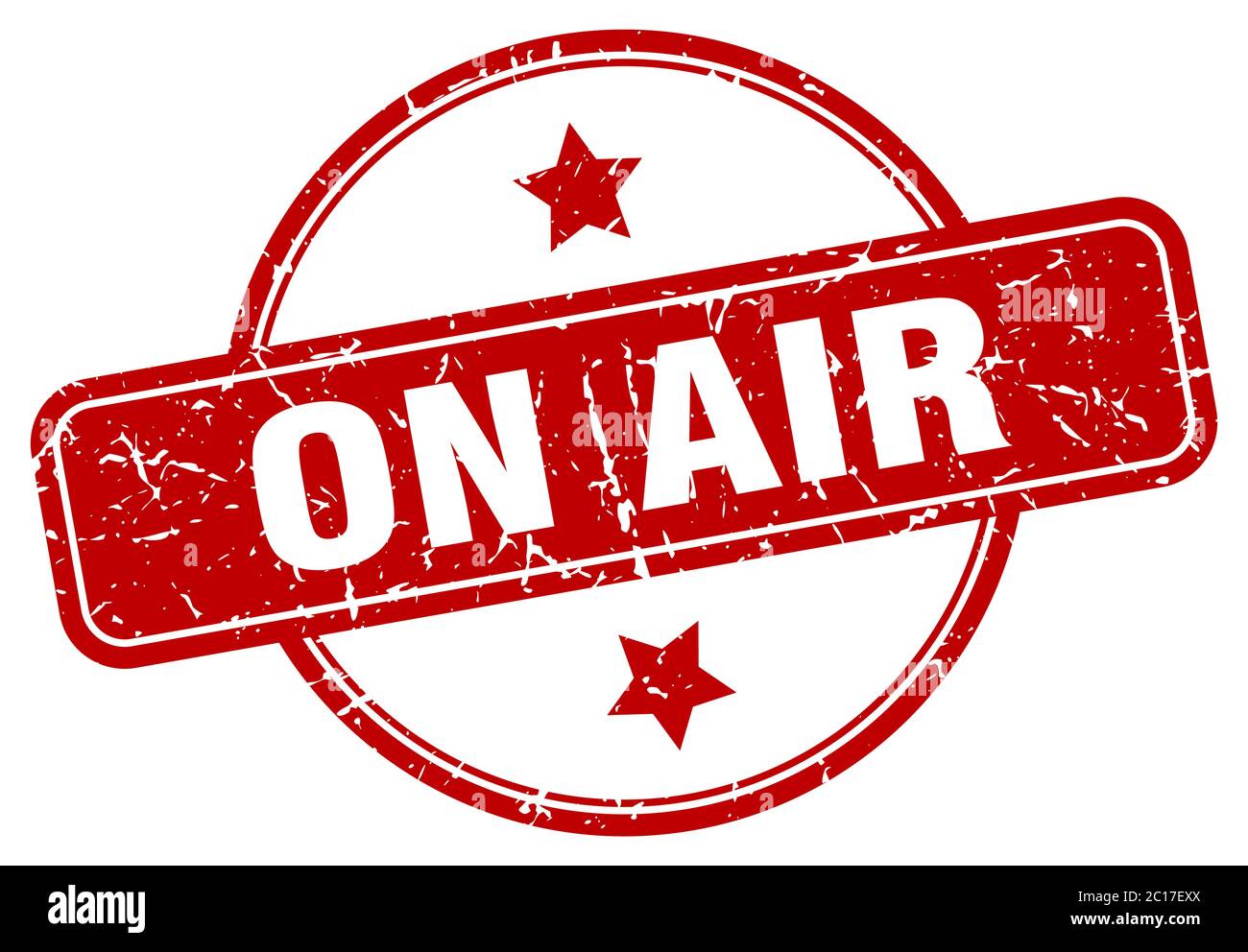 on air grunge stamp. on air round vintage stamp Stock Vector Image ...