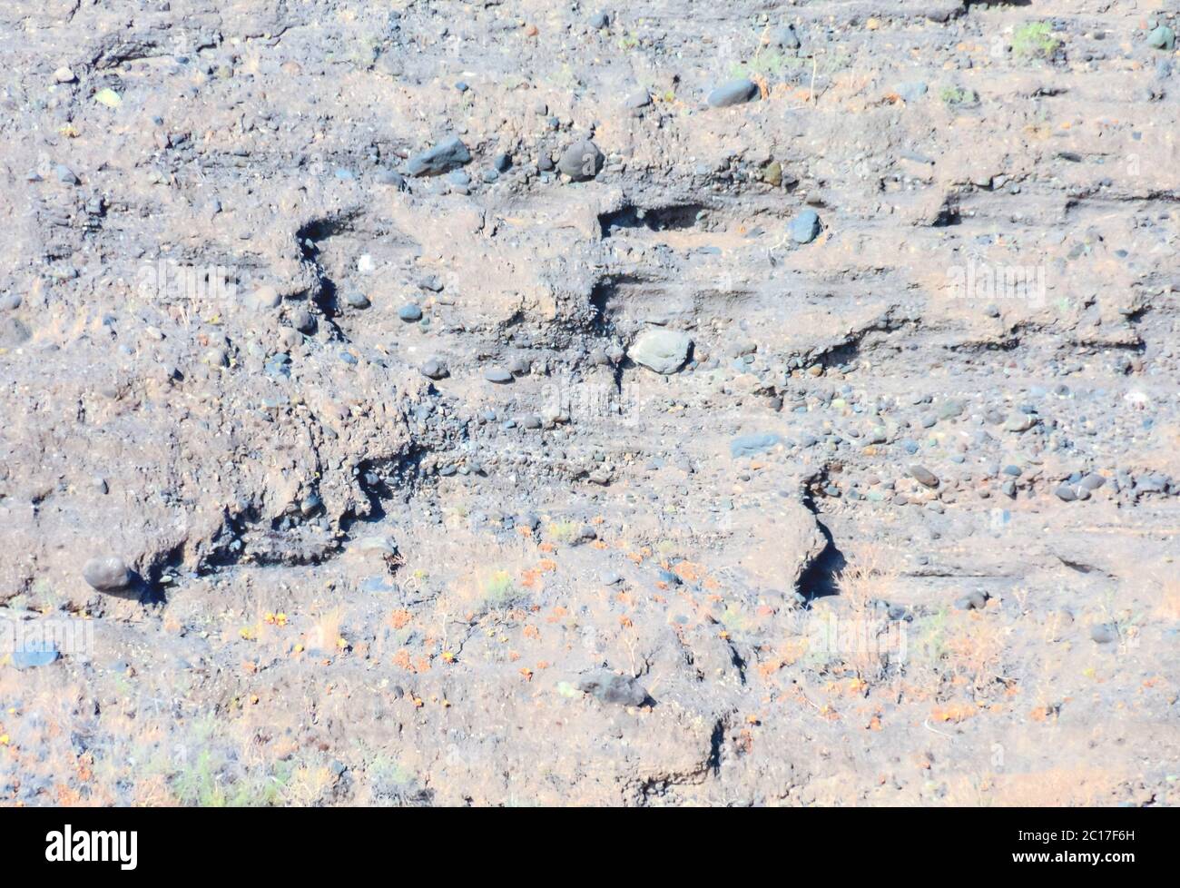 Dry Lava Basaltic Rock Stock Photo - Alamy