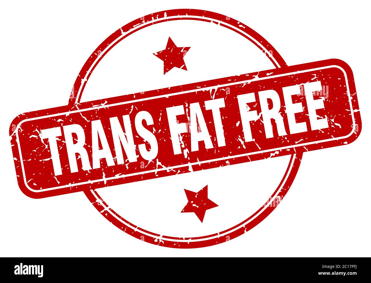 Trans fat free rubber stamp hi-res stock photography and images - Alamy