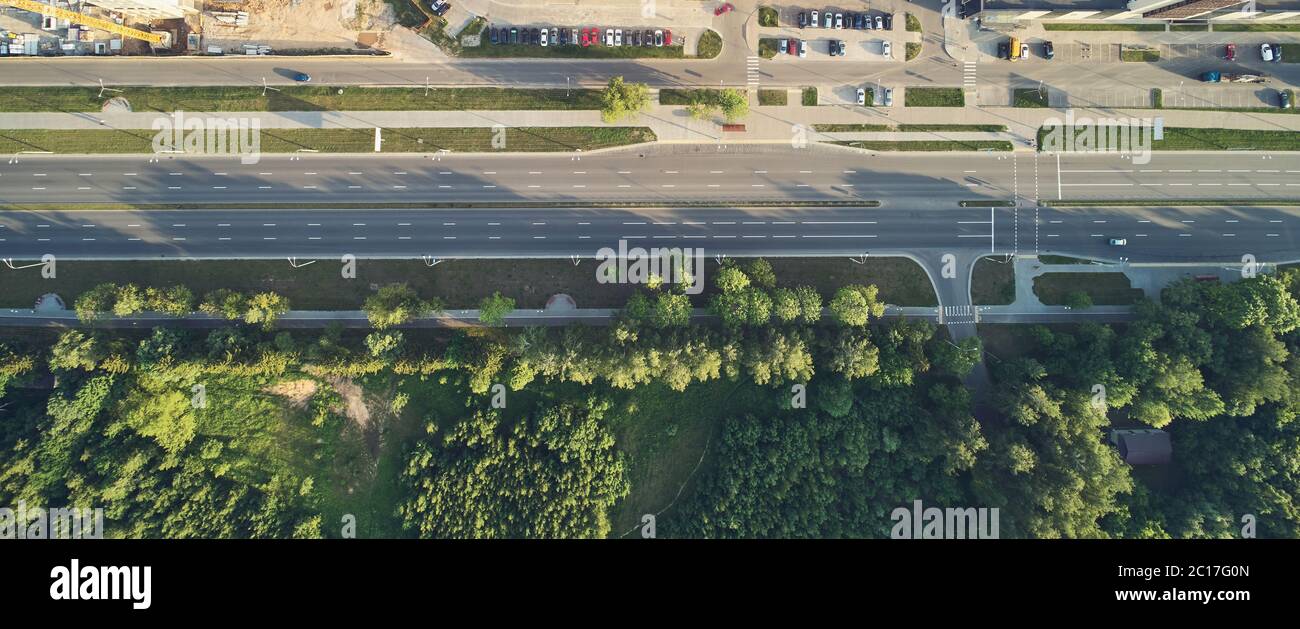 Highway Road Side View