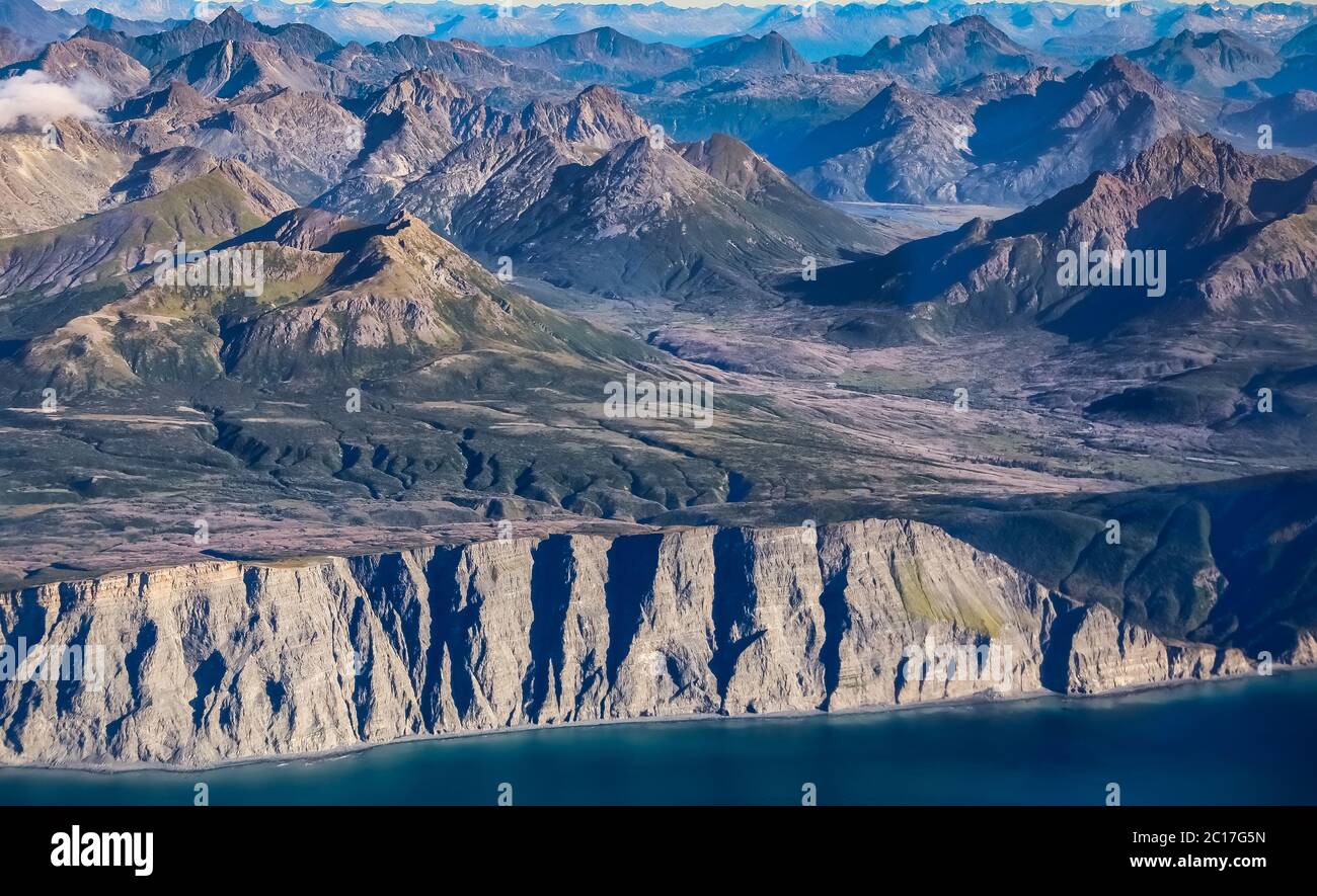 Aerial view of katmai national park hi-res stock photography and images ...