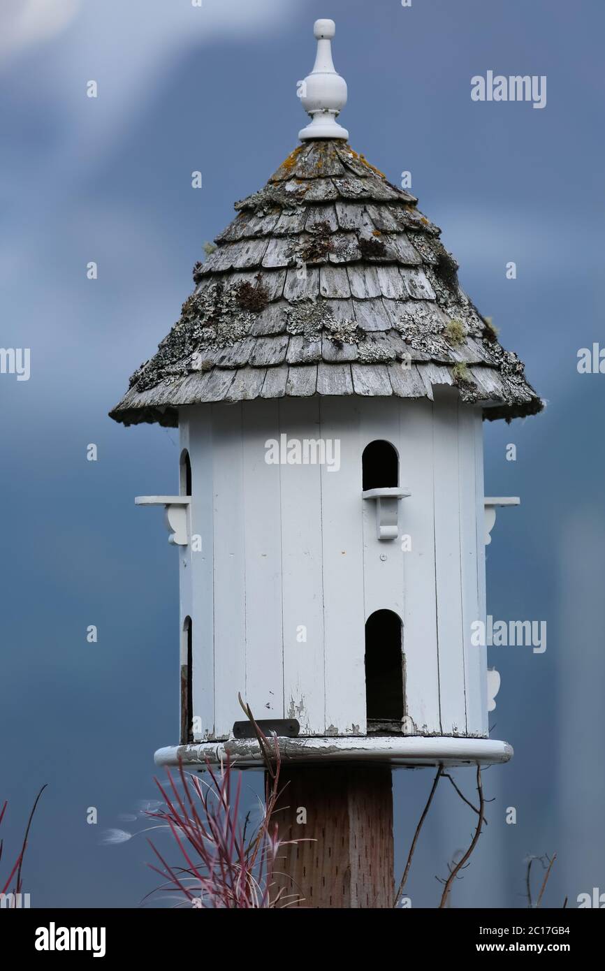 Unusual Bird house, Seward, Alaska Stock Photo - Alamy