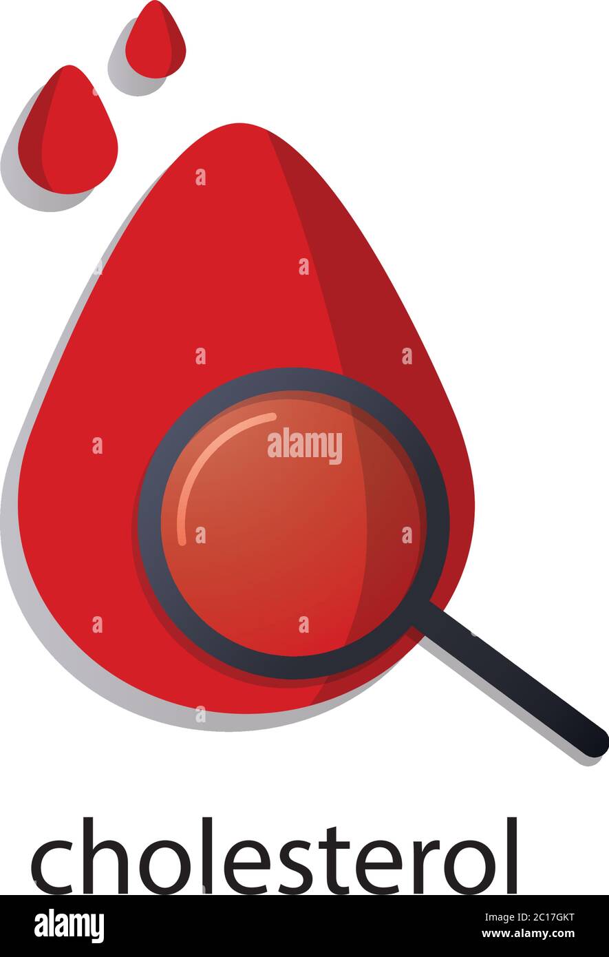 High cholesterol level Stock Vector Images - Alamy