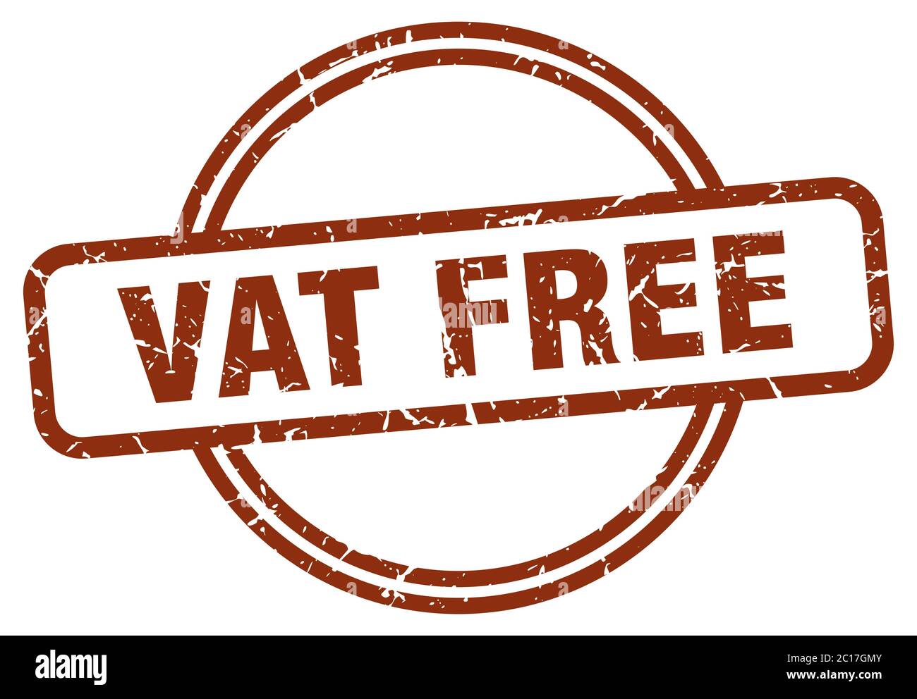 Vat free grunge stamp hi-res stock photography and images - Alamy