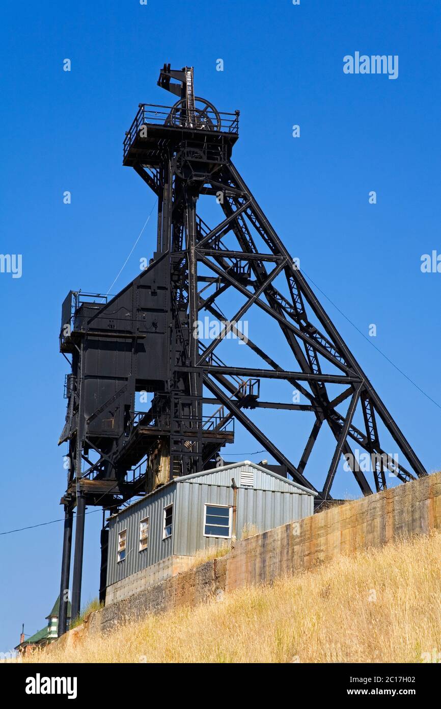 Butte headframe hi-res stock photography and images - Alamy