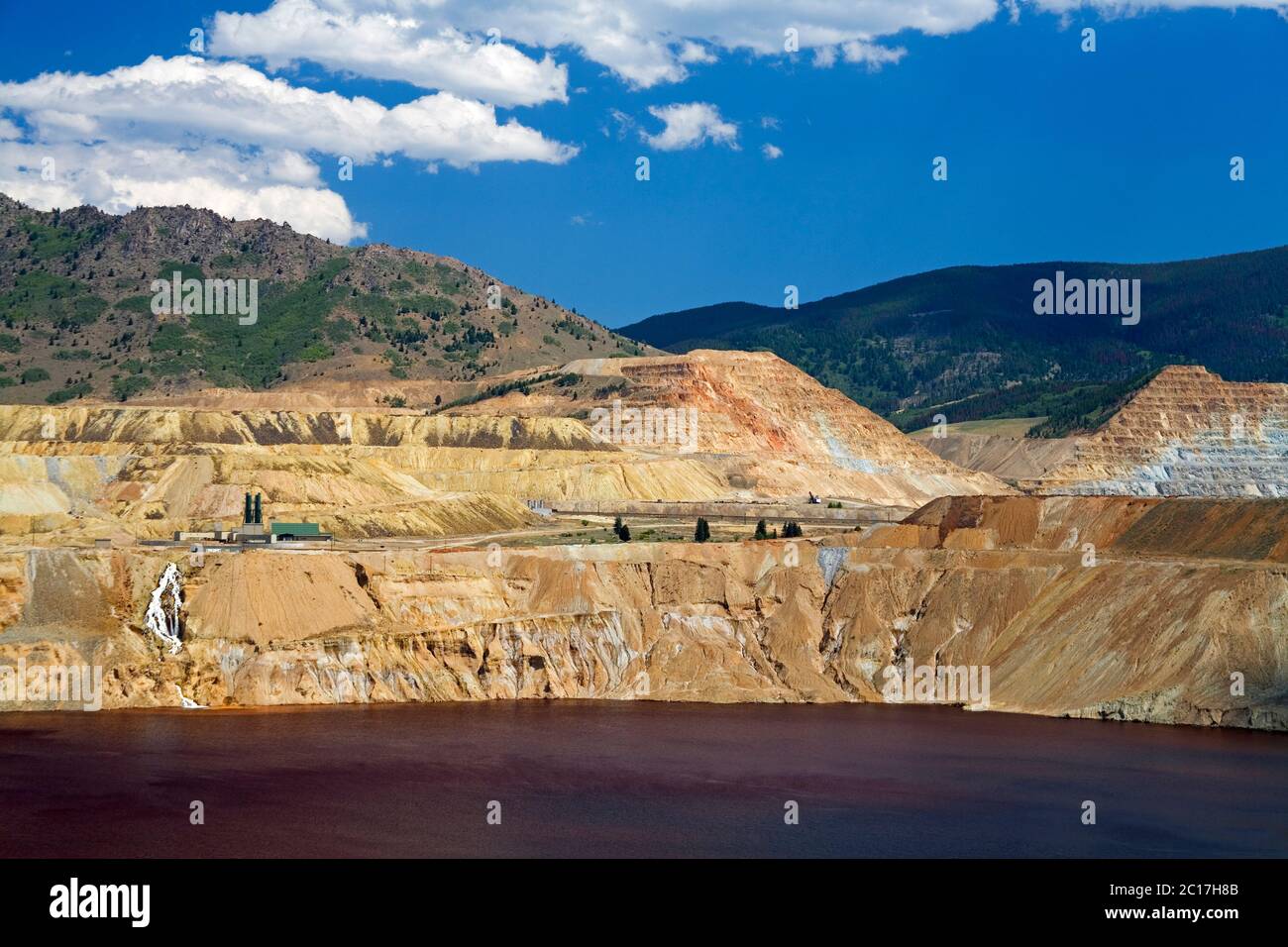 Berkeley Pit, Butte, Montana, USA Stock Photo - Alamy