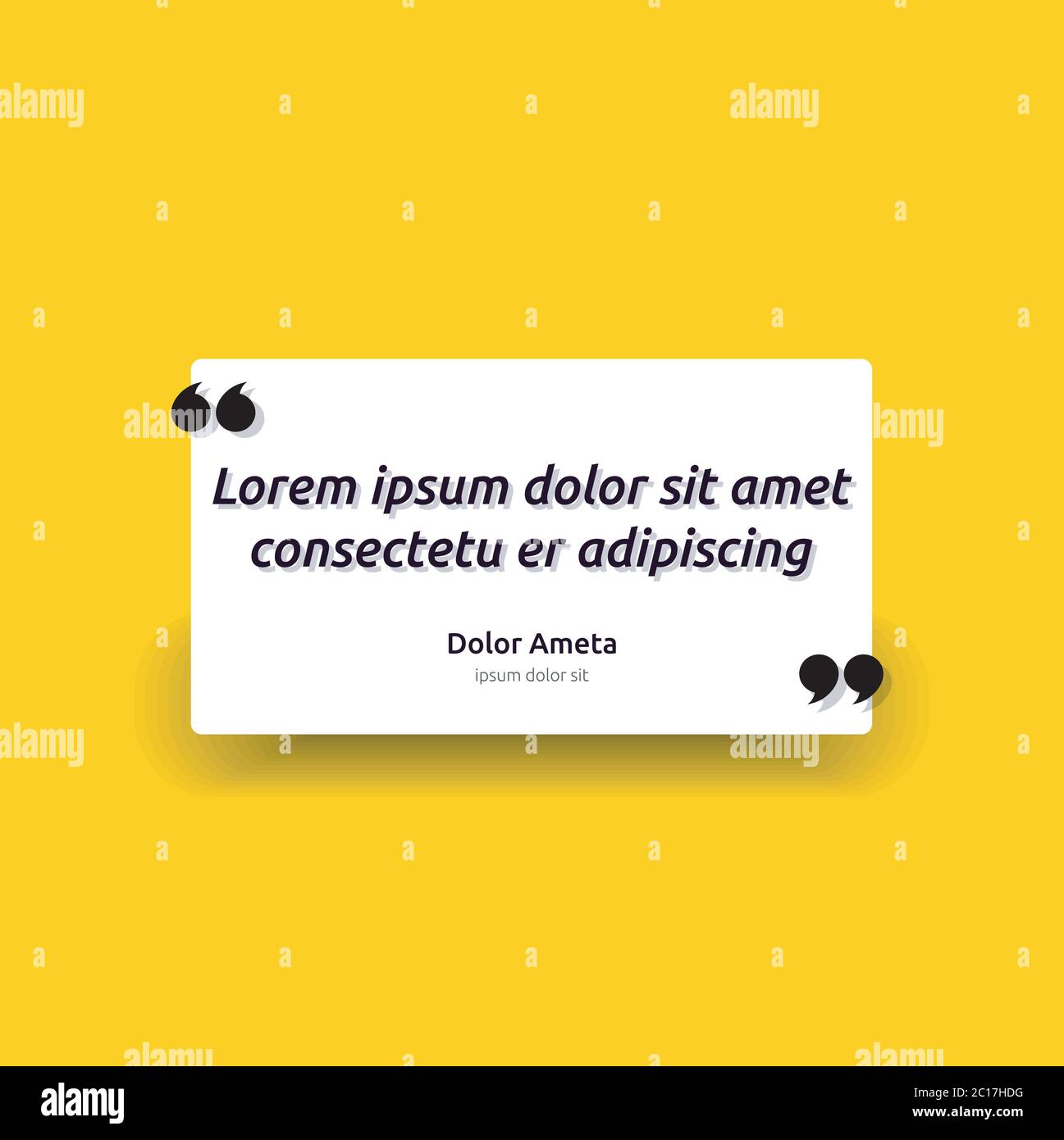 Remark quote text box poster template concept. blank empty frame ...
