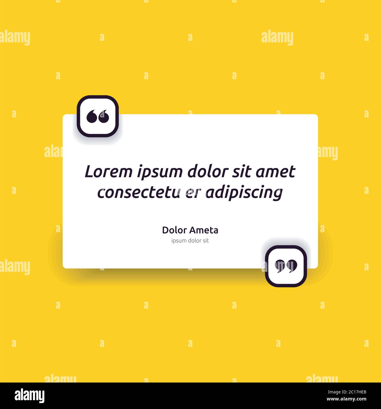 Remark quote text box poster template concept. blank empty frame ...