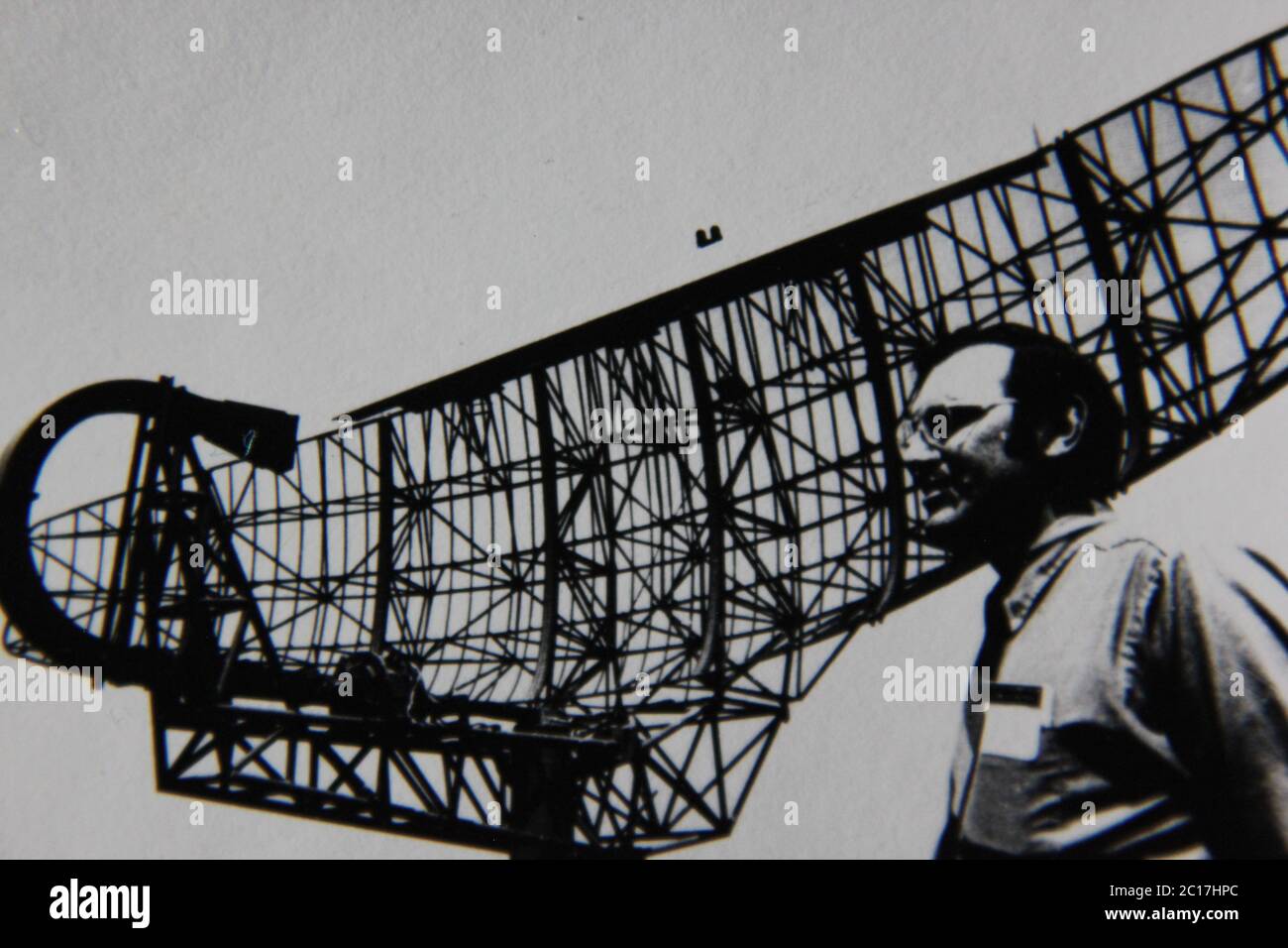 Fine 70s vintage black and white extreme photography of a gigantic ...