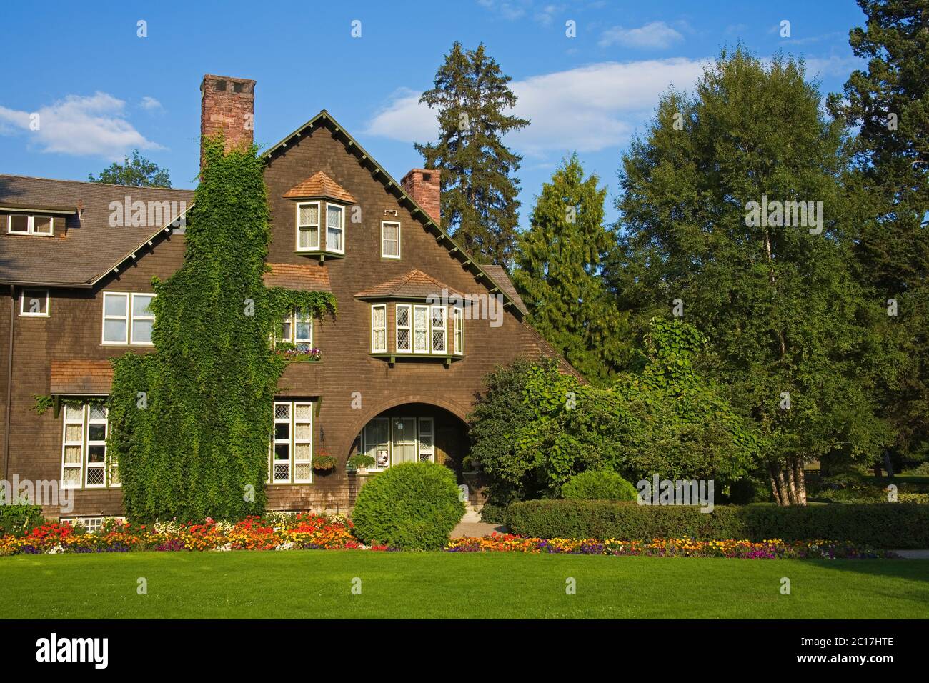 Conrad Mansion Museum, Kalispell, Montana, USA Stock Photo - Alamy