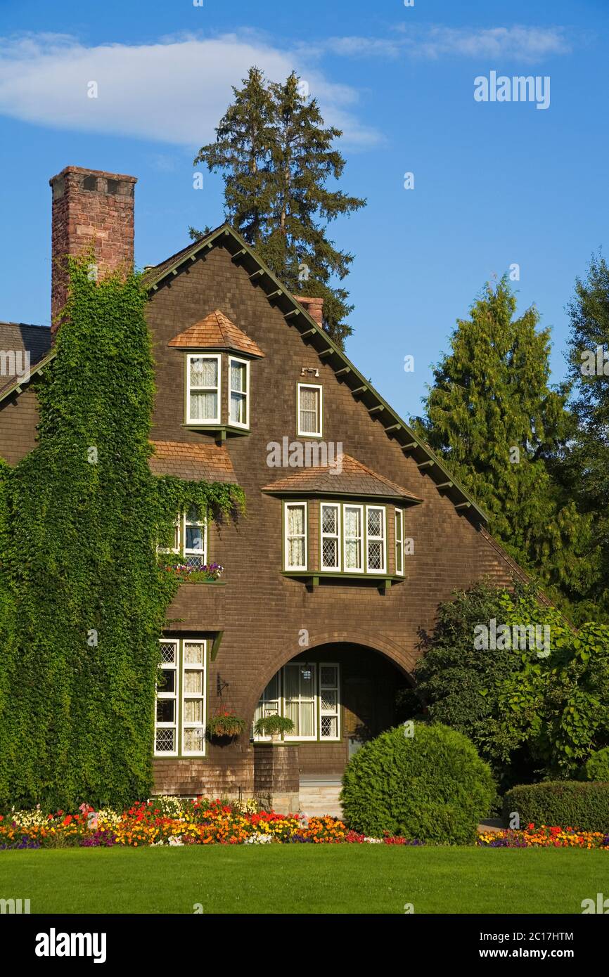 Conrad Mansion Museum, Kalispell, Montana, USA Stock Photo - Alamy