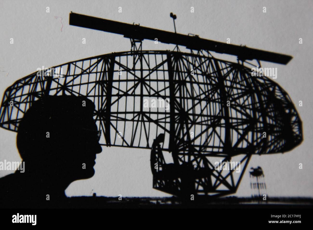 Fine 70s vintage black and white extreme photography of a gigantic ...