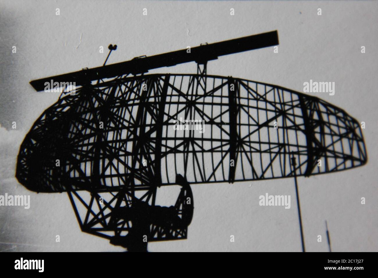 Fine 70s vintage black and white extreme photography of a gigantic ...