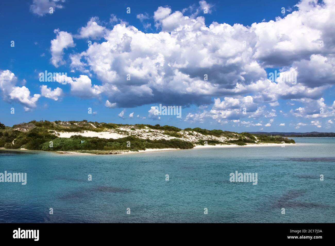 Scenic sea shore near Forster, New South Wales, Australia Stock Photo ...