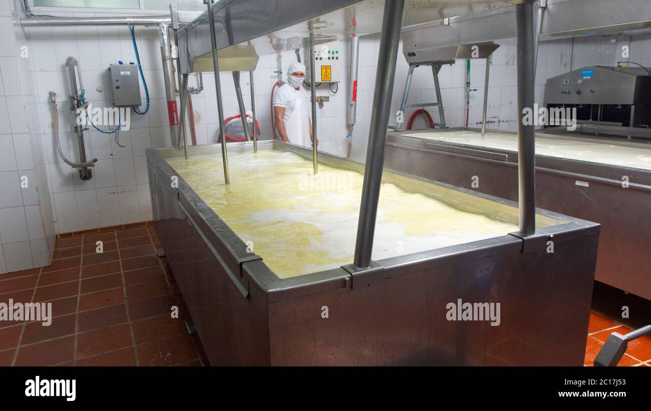 Zuleta, Imbabura / Ecuador - November 9 2018: Worker supervising the ...