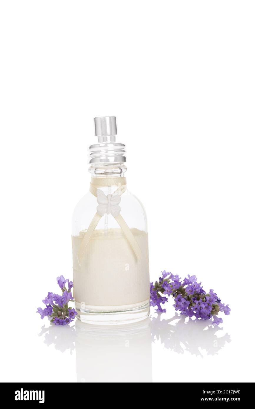 Natural lavender cosmetics Stock Photo - Alamy