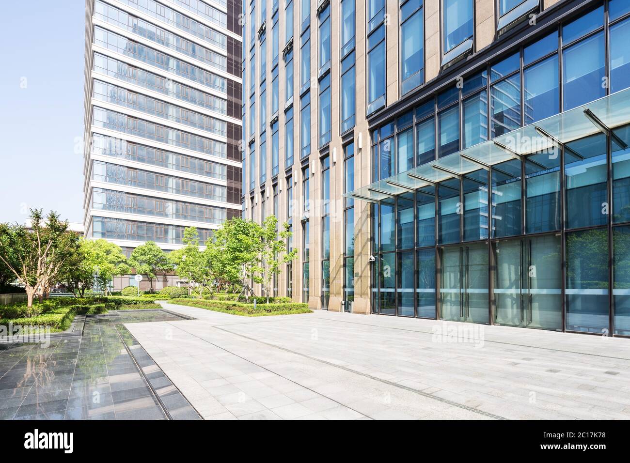 modern buildings in midtown of modern city Stock Photo - Alamy
