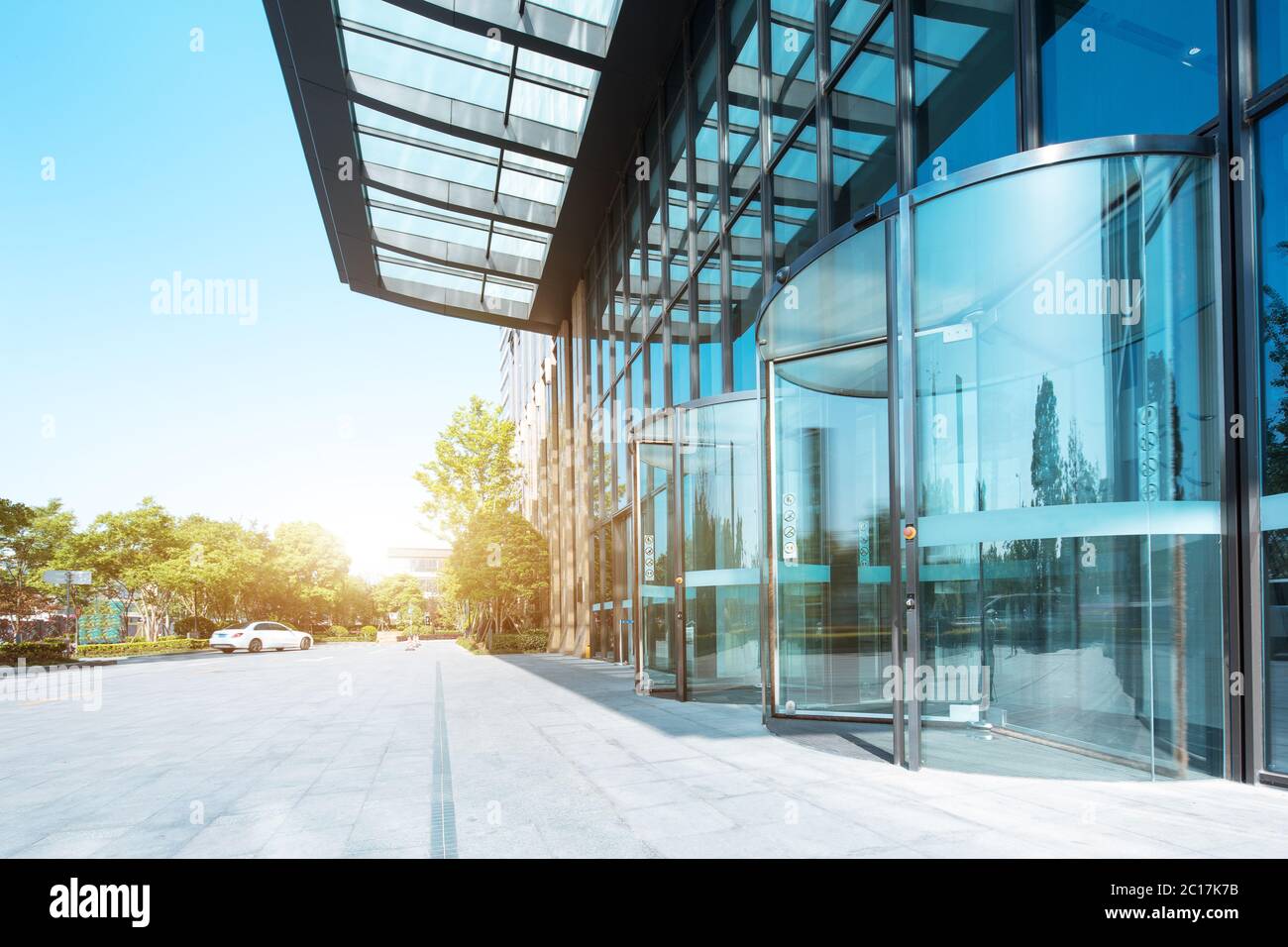 modern buildings in midtown of modern city Stock Photo - Alamy