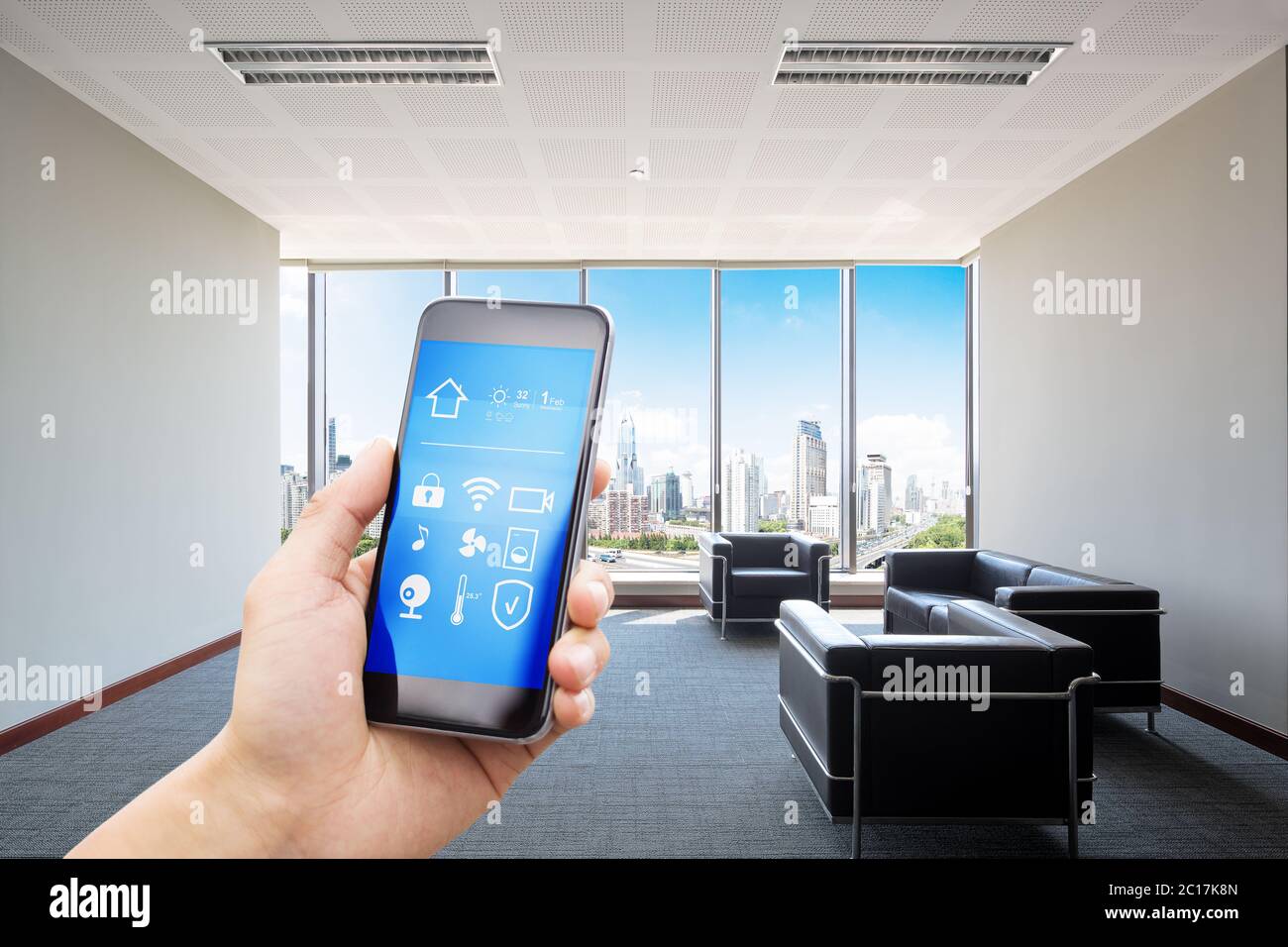 Digital screen lobby hi-res stock photography and images - Alamy