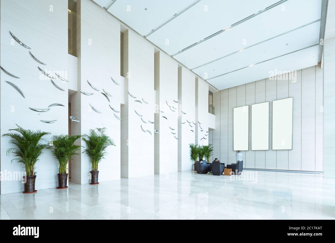 modern entrance hall interior Stock Photo - Alamy
