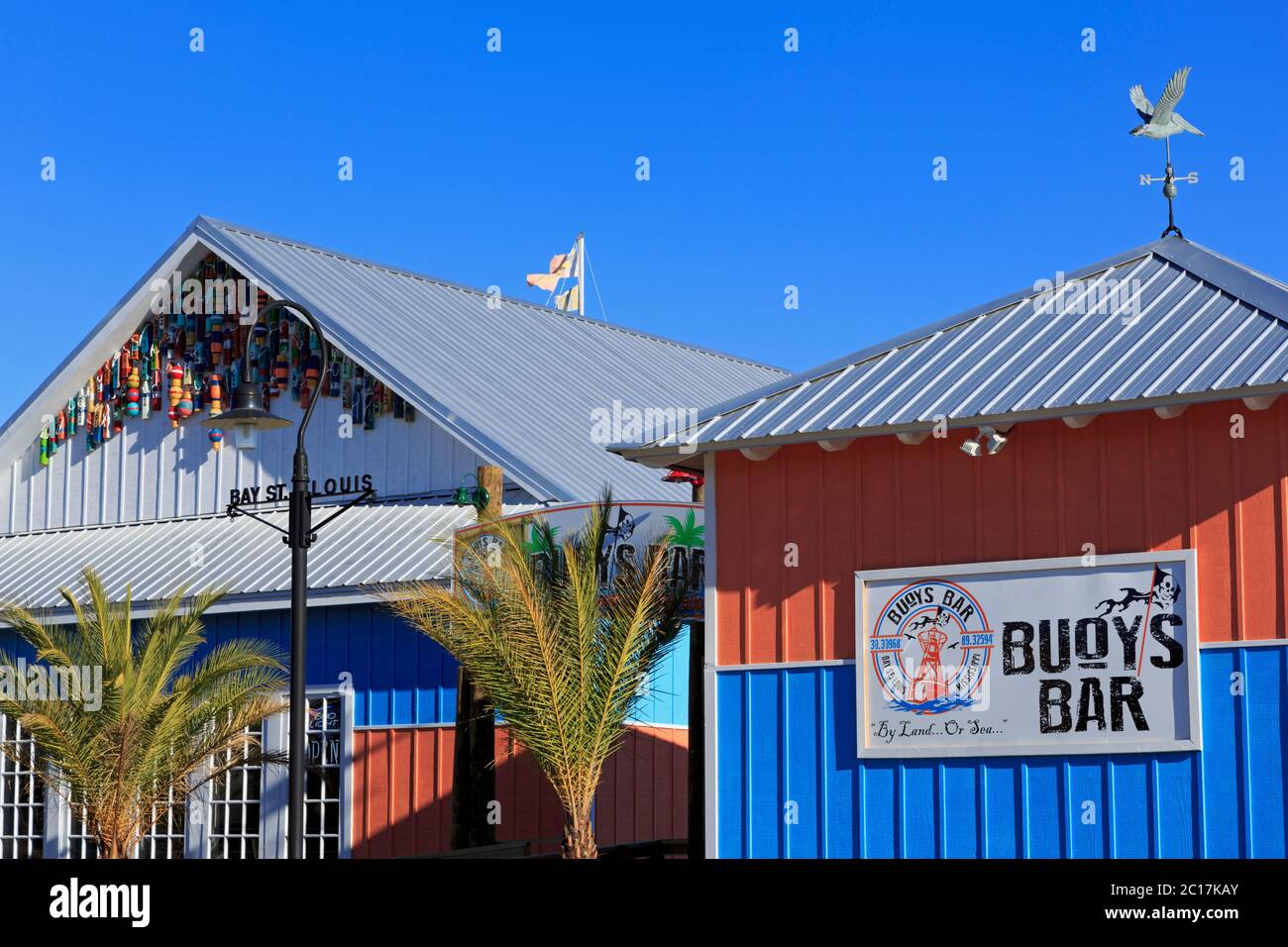 Buoys Bar, Bay St. Louis, Mississippi, USA Stock Photo - Alamy