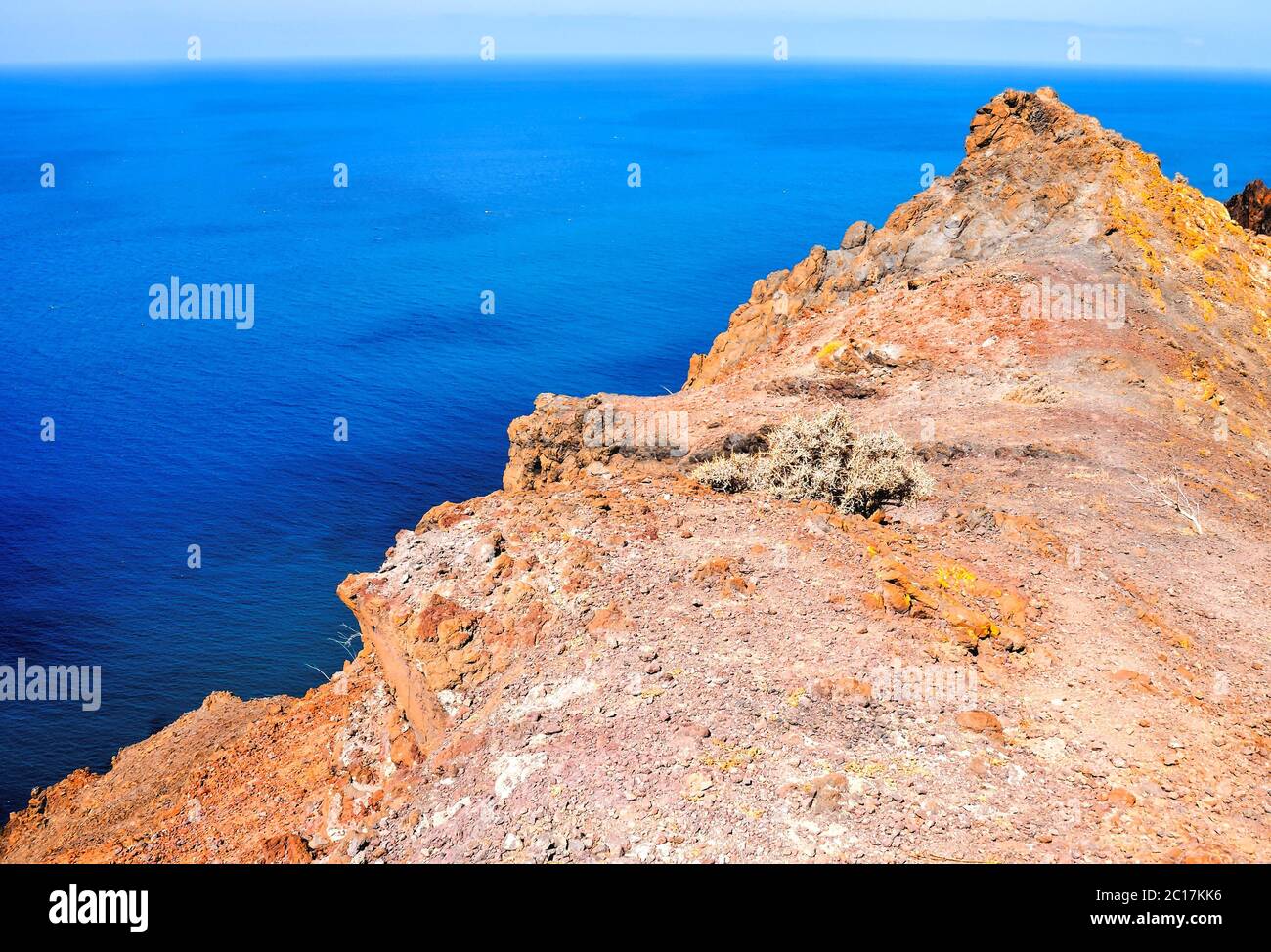 Dry Desert Landscape Stock Photo - Alamy