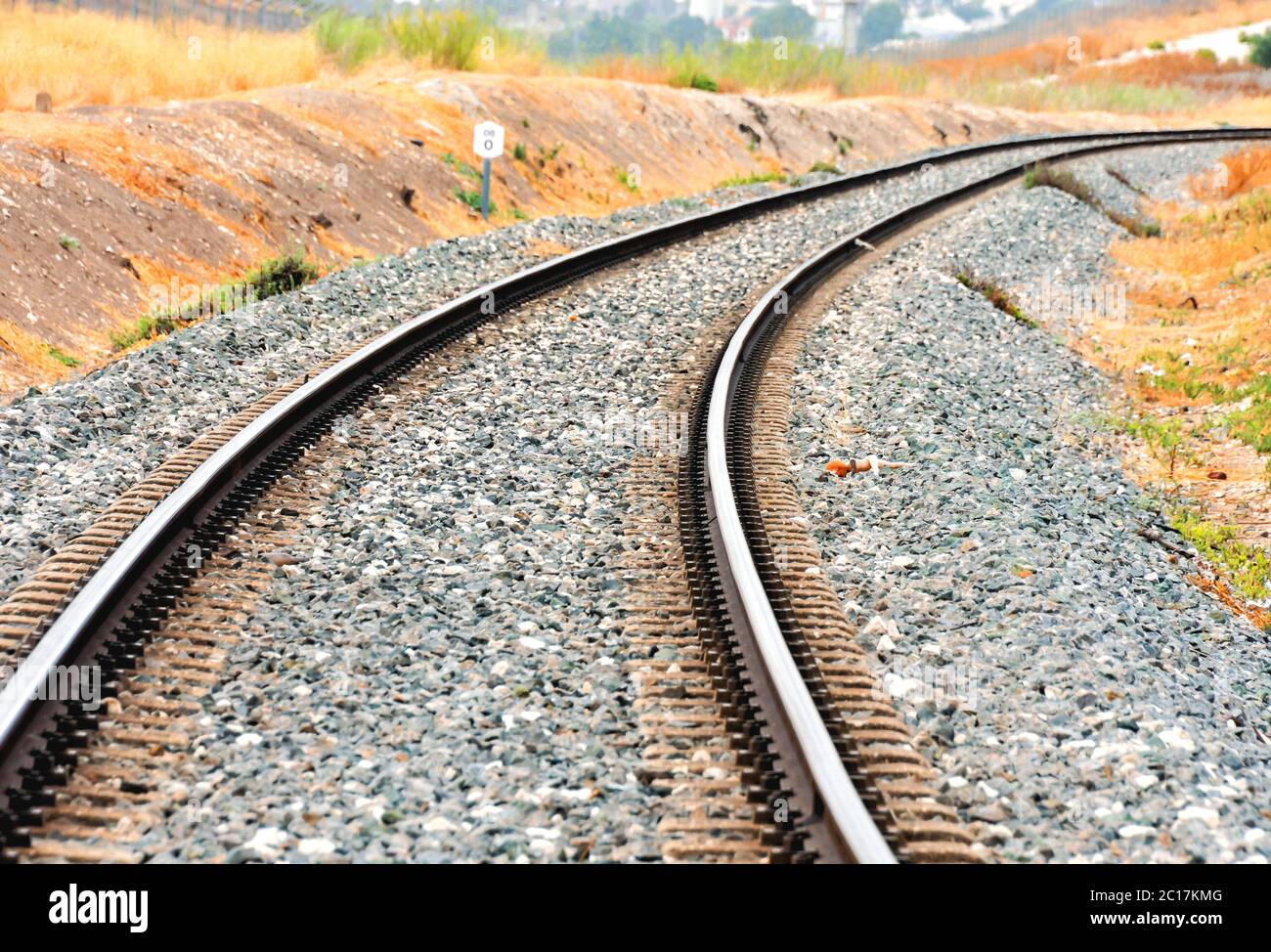 Train Rail Road Stock Photo - Alamy