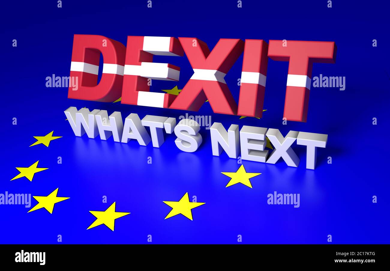 Dexit. Whats next Stock Photo - Alamy