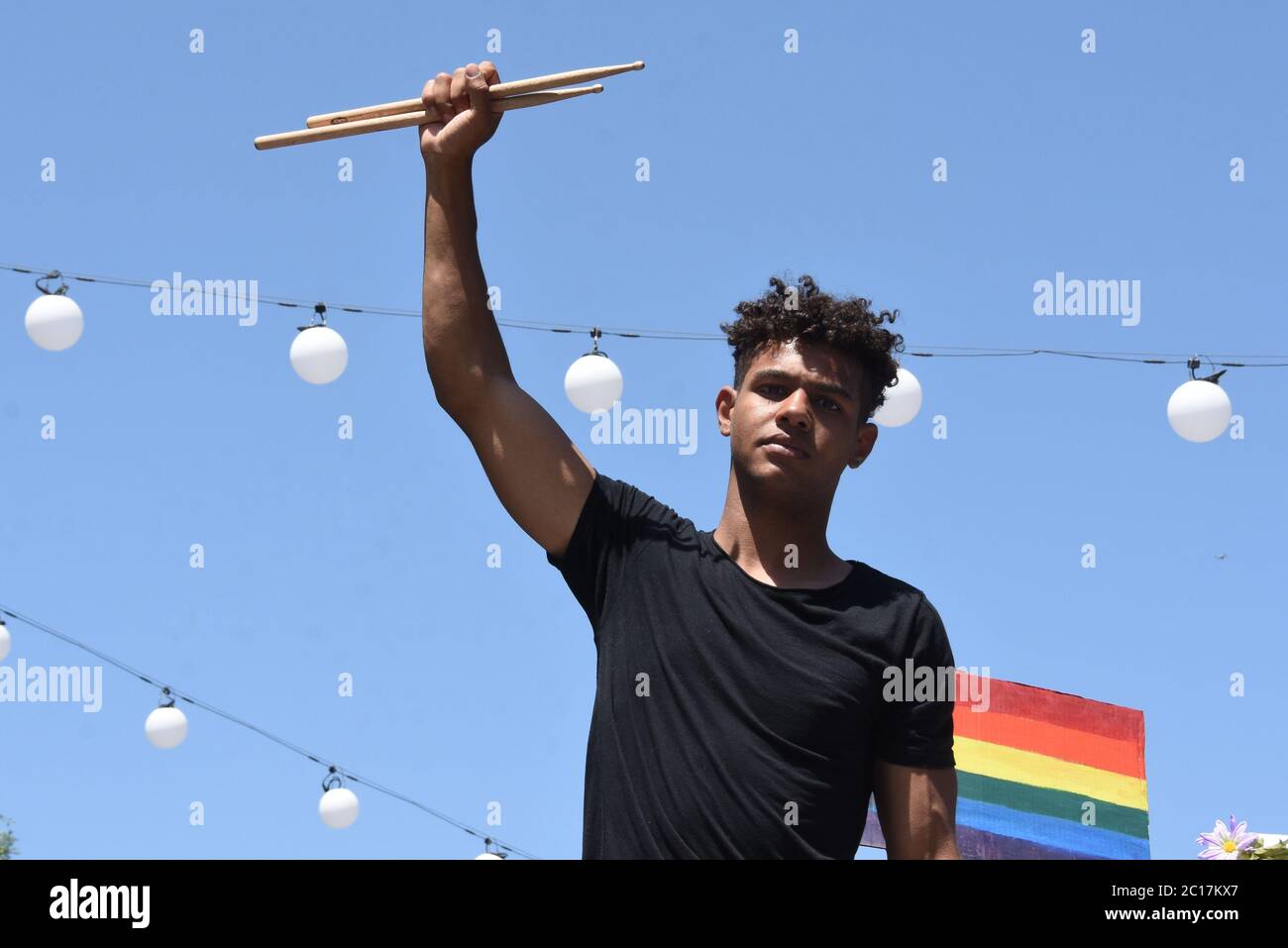 West Hollywood, California, USA 14th June 2020 A general view of ...