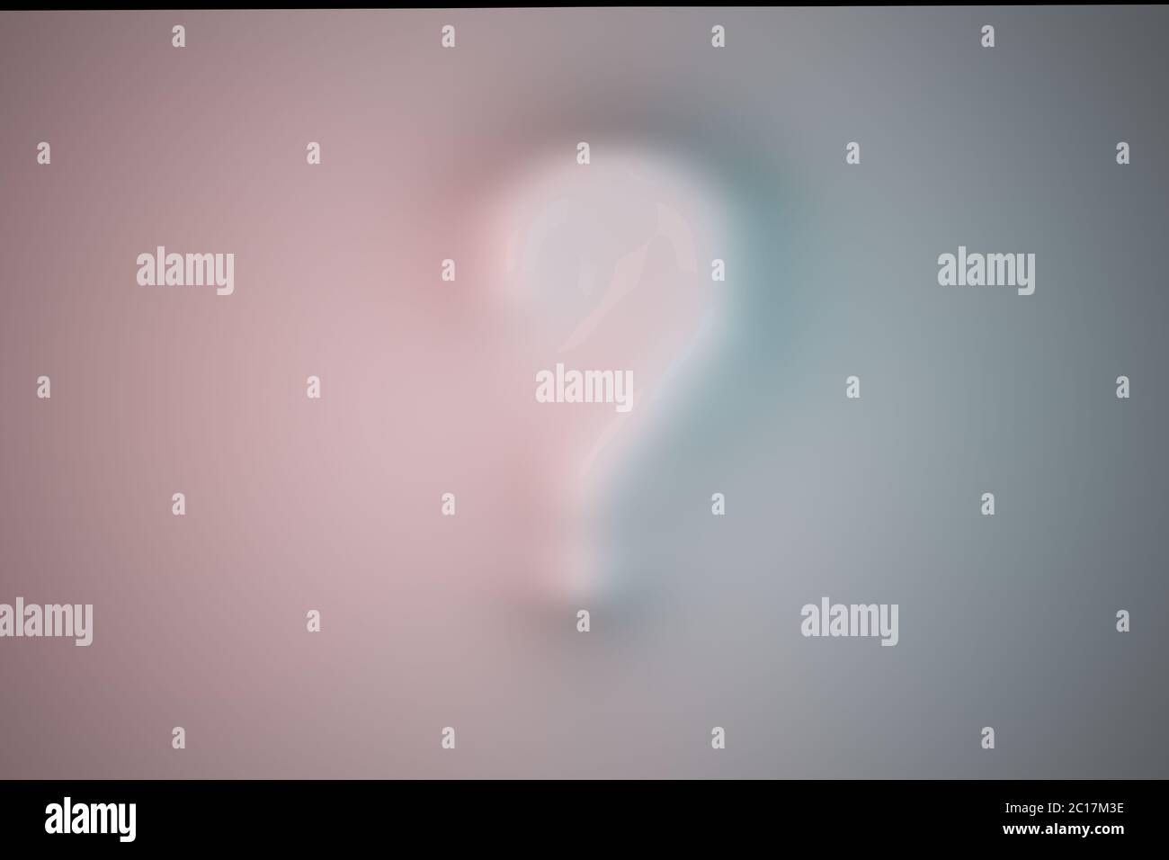 Blurred question mark hi-res stock photography and images - Alamy