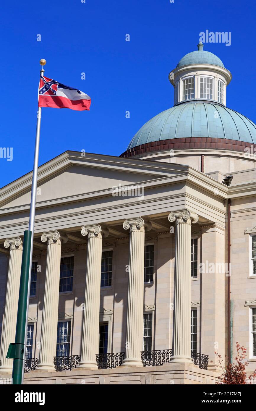Old Capitol Building, Jackson, Mississippi, USA Stock Photo - Alamy