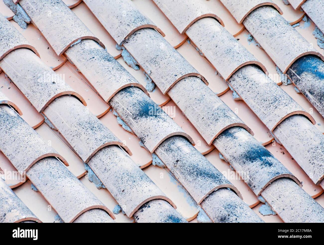 Tiles on the Building Roof Texture Stock Photo - Alamy