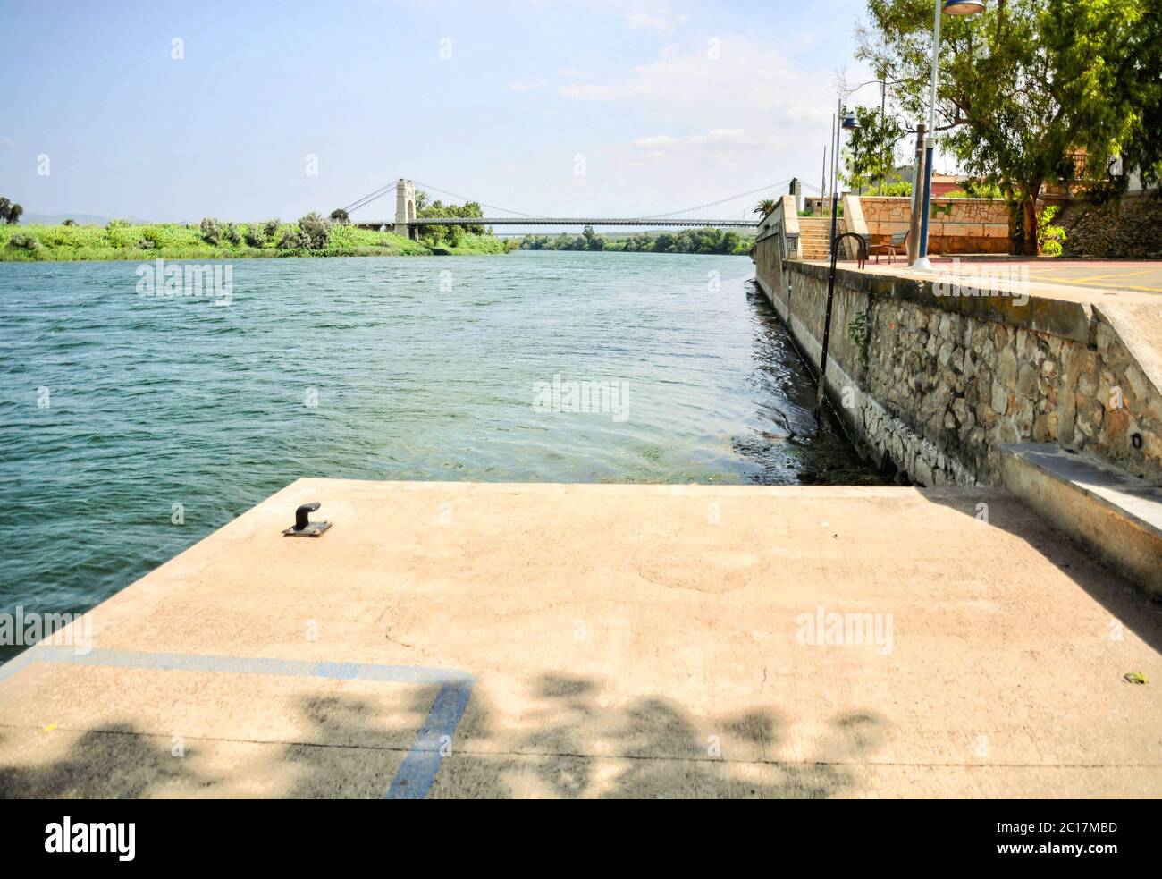 Ebro River in Spain Stock Photo - Alamy