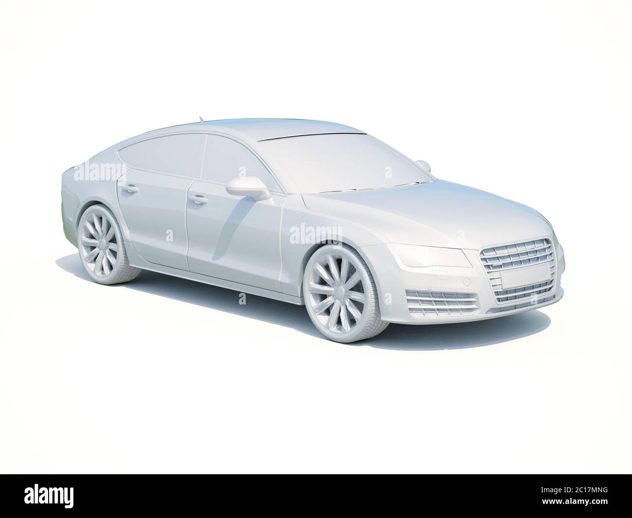 Sedan maintenance Cut Out Stock Images & Pictures - Alamy