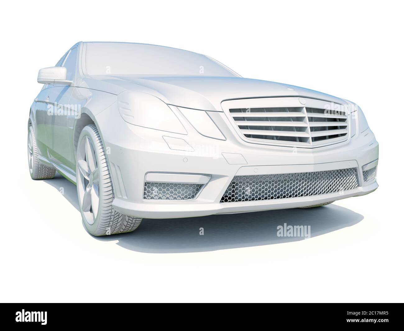 Blank white car hi-res stock photography and images - Alamy