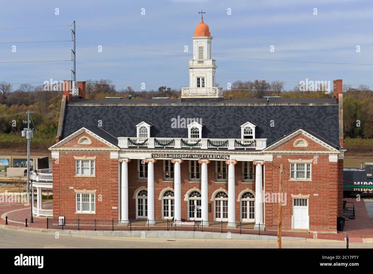 Yazoo & Mississippi Valley Railroad Station, Vicksburg, Mississippi ...