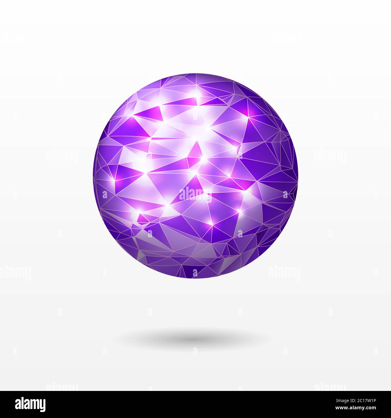 Abstract background magic sphere Stock Vector Images - Alamy