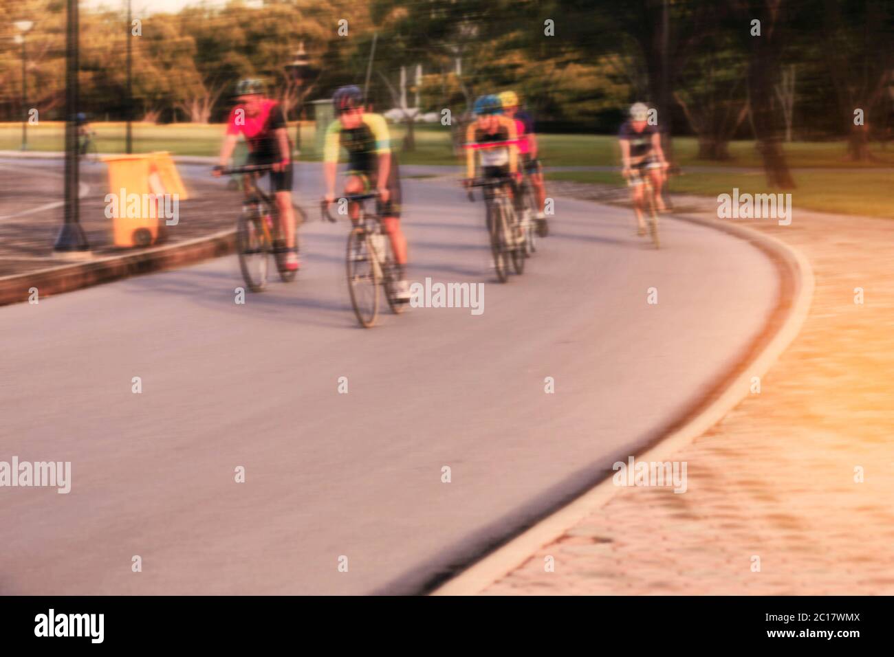 Group of cyclists in countryside hi-res stock photography and images ...