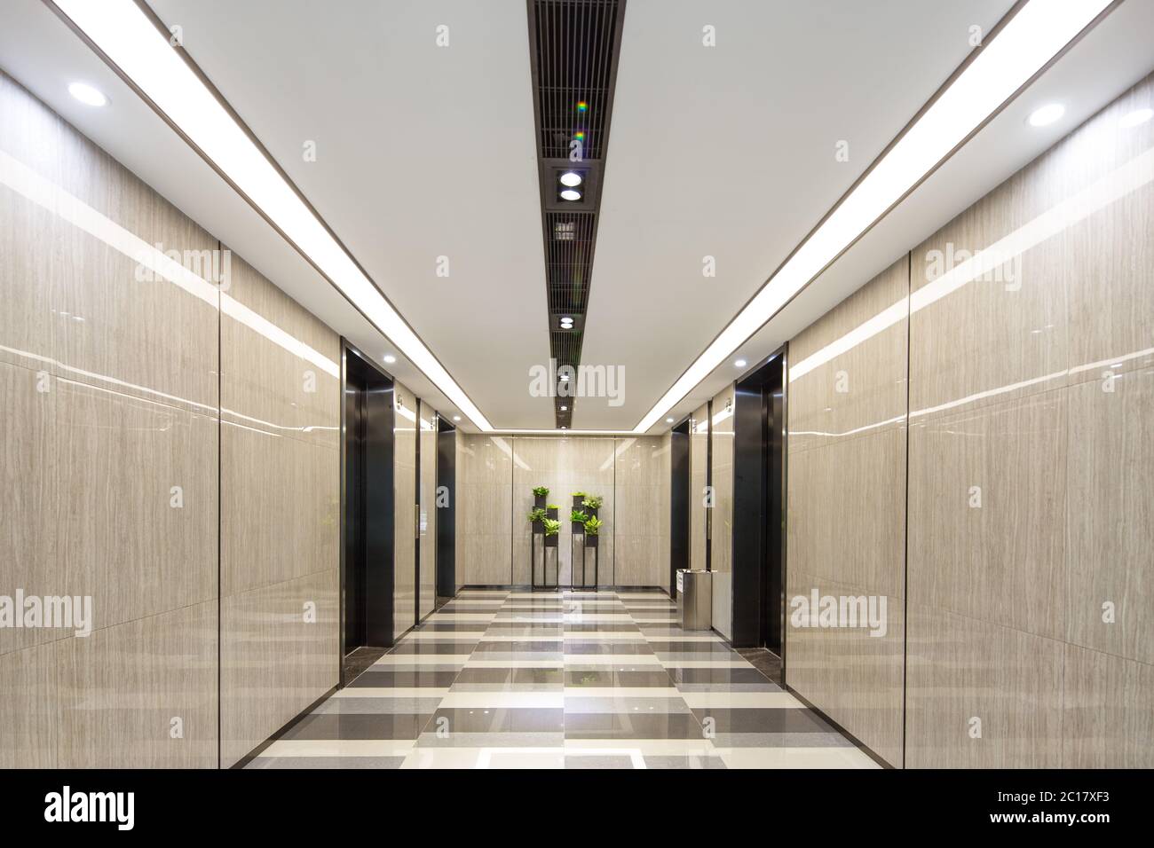 interior of modern corridor Stock Photo - Alamy