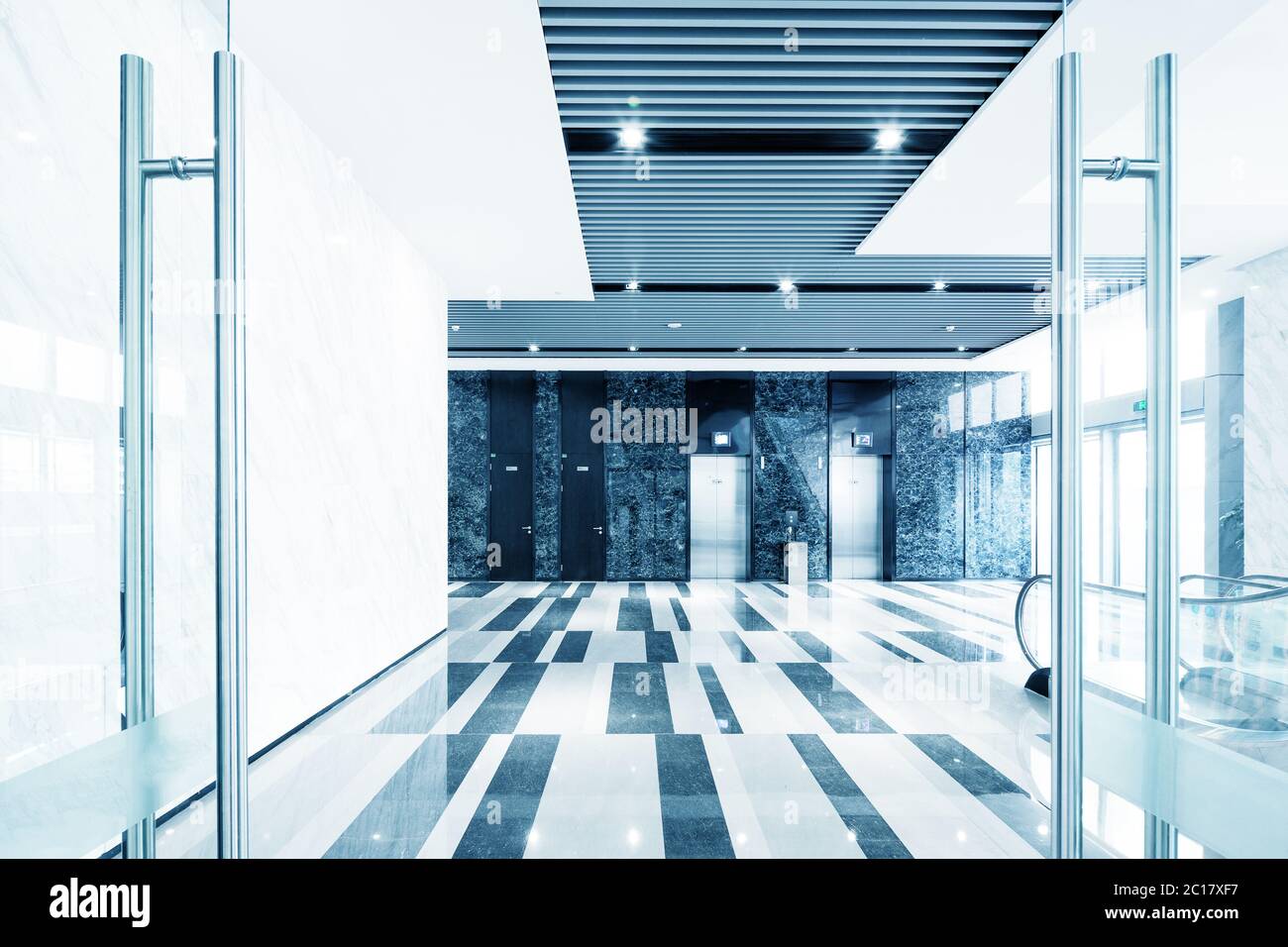 interior of modern spacious hall Stock Photo - Alamy