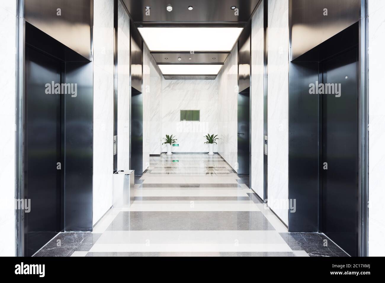 interior of modern corridor Stock Photo - Alamy